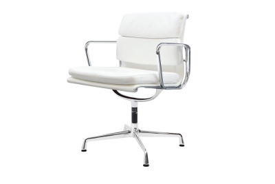 Vitra EA 207 / 208 Leder / Weiß / Creme | EA 205-212 | Vitra | Marken ...