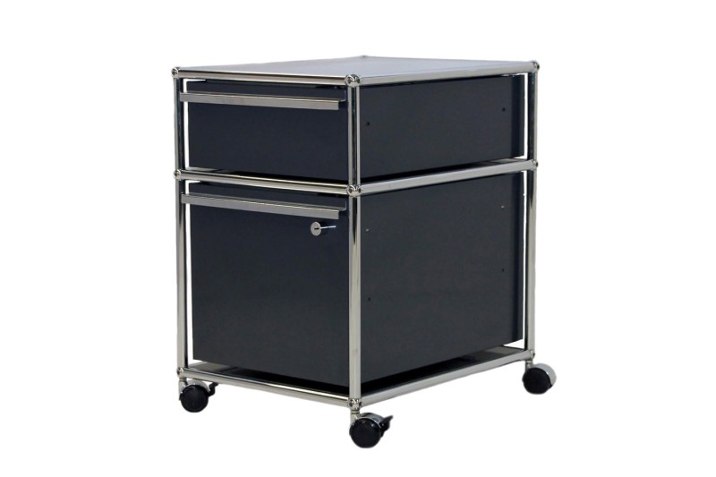 USM Haller Roller Container Light Grey RAL 7035 | Roller Container ...