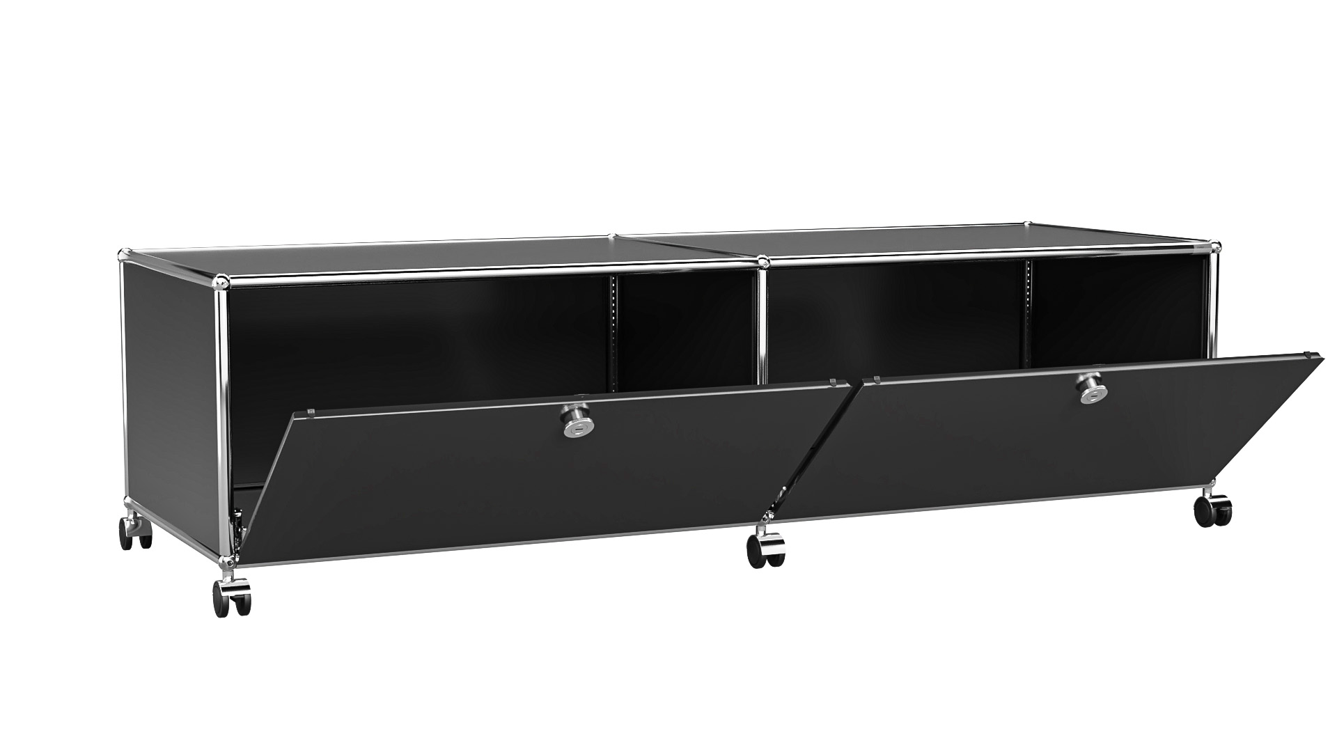 USM Haller Lowboard individualisierbar in Breite 150 cm x Tiefe 50 cm ...