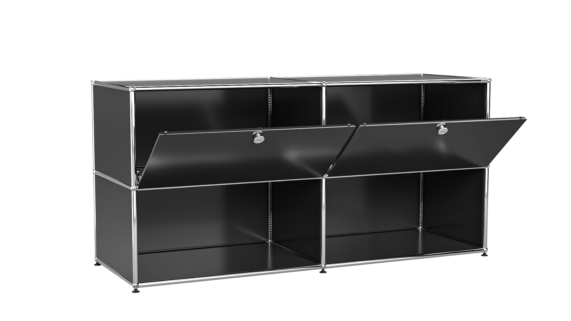 USM Haller Sideboard individualisierbar in Breite 150 cm x Tiefe 50 cm ...