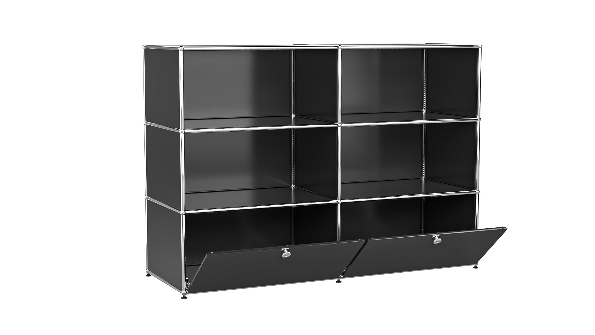 USM Haller Sideboard individualisierbar in Breite 150 cm x Tiefe 50 cm ...
